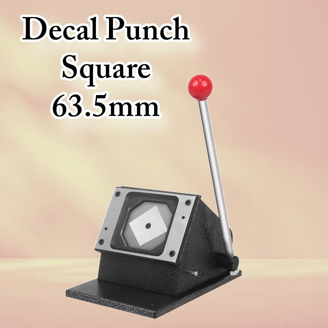 63.5mm (2.5-inch) Square Graphic Punch Cutter – Accurate Paper Cutting ...