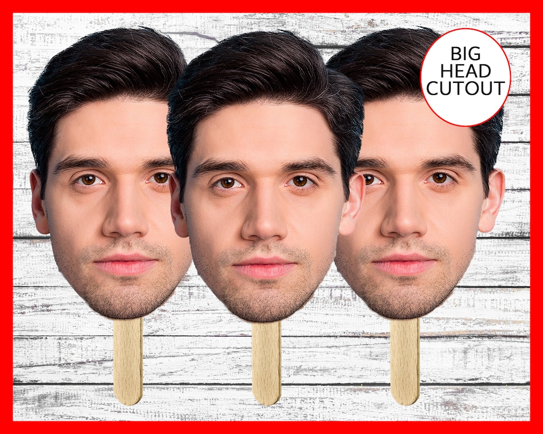 Customized Face on a Stick Props for Parties, Events & Celebrations ...