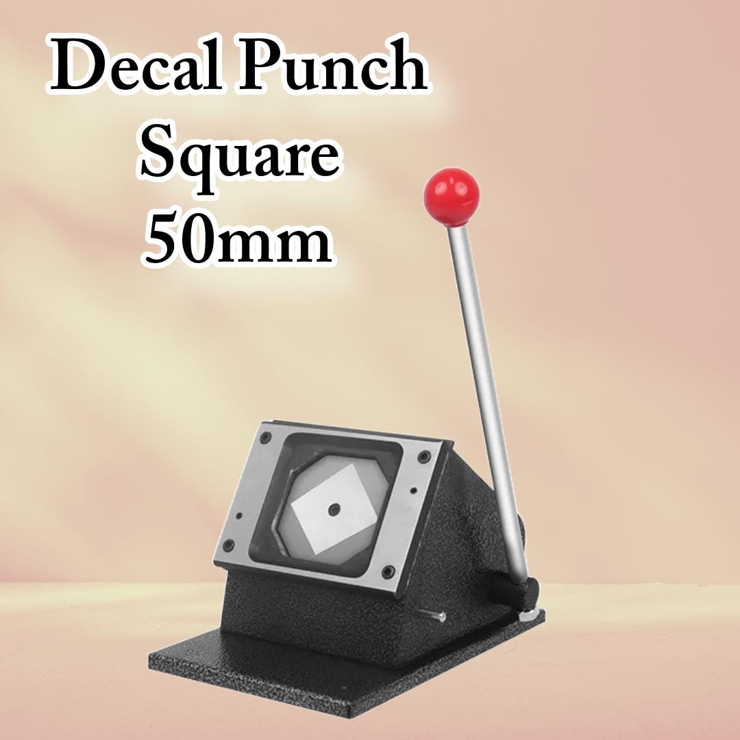 50mm (2-inch) Square Graphic Punch Cutter – Accurate Paper Cutting Tool ...