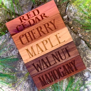 Woodworking Gifts Dad SOLID WALNUT Custom Woodworking Shop Sign Wood ...