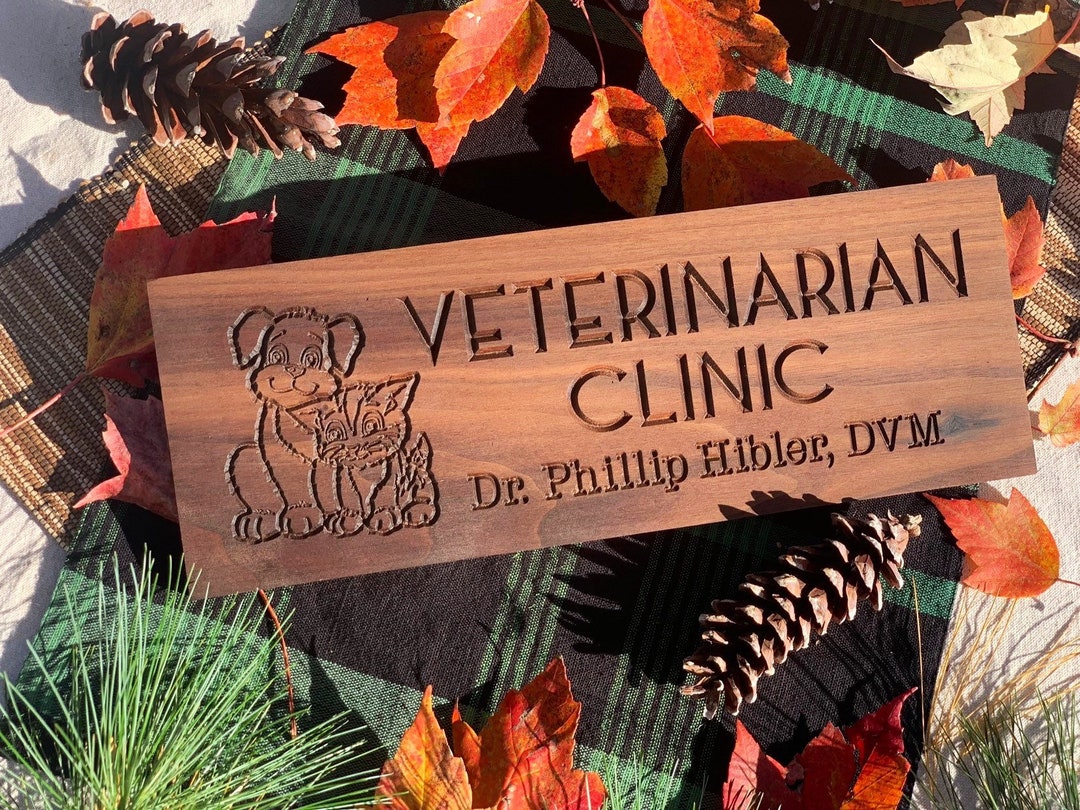 Vet Gifts Wood Plaque for Veterinarian Gift Animal Vet Degree Gift Tech ...