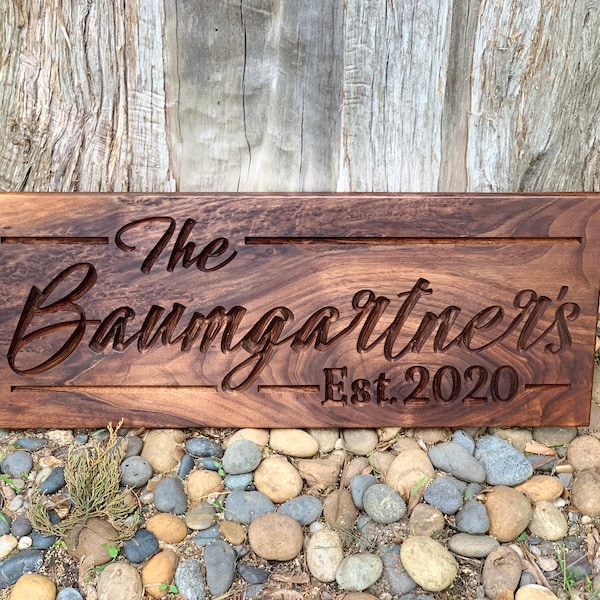 Outdoor Wood Sign - Etsy