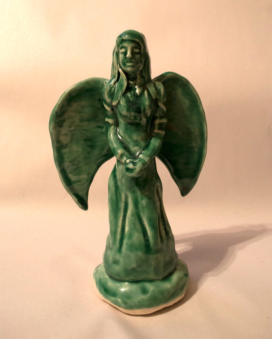Handmade Ceramic Angel Sculpture Ceramic Angel Figurine Jade - Etsy