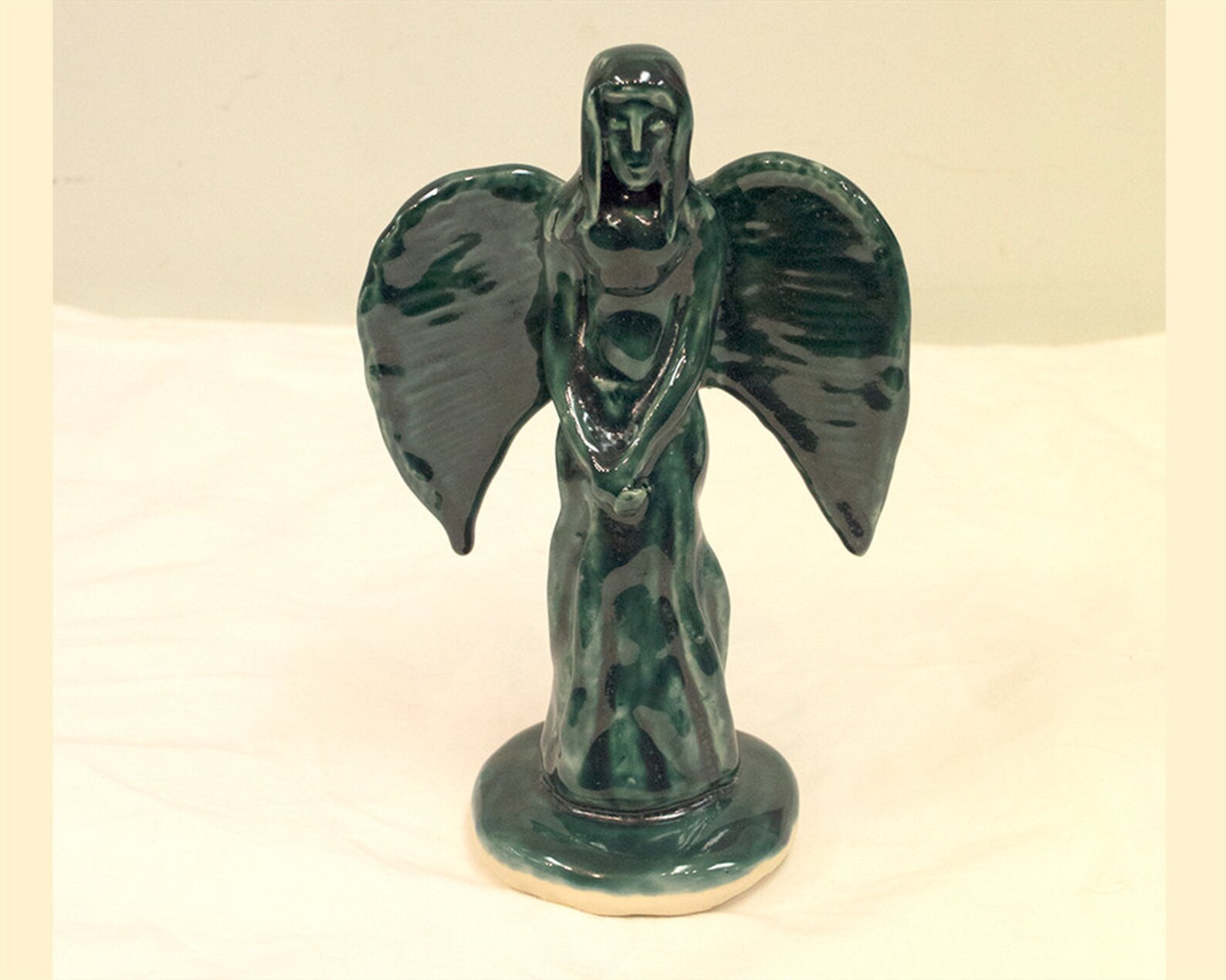 Handmade Ceramic Angel Sculpture Ceramic Angel Figurine Praying Angel ...