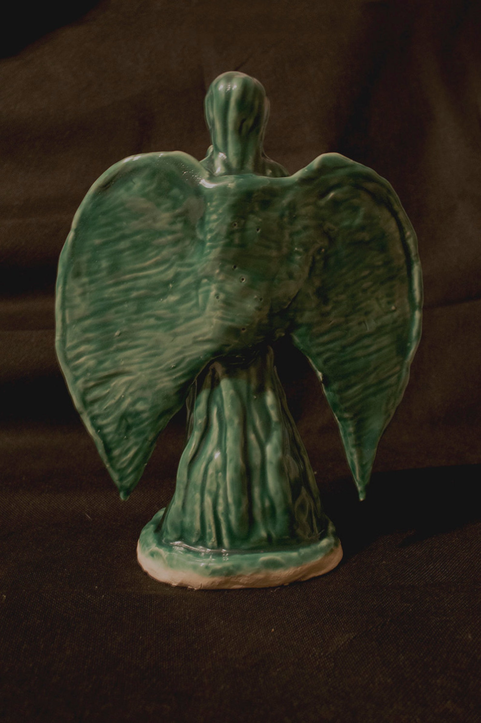 Handmade Ceramic Angel Sculpture Ceramic Angel Figurine - Ceramic Angel ...