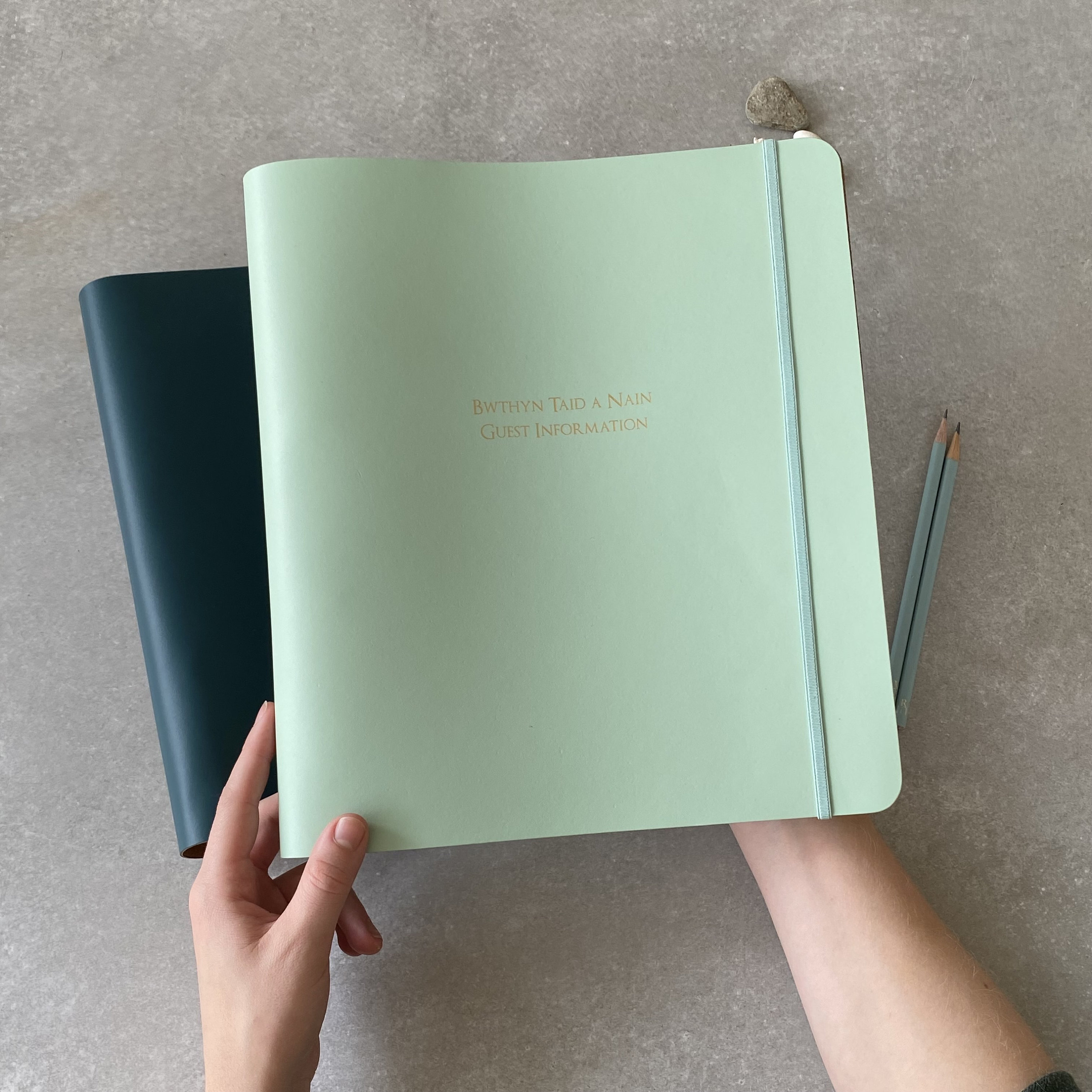 Personalised Recycled Leather Ring Binder - Etsy UK