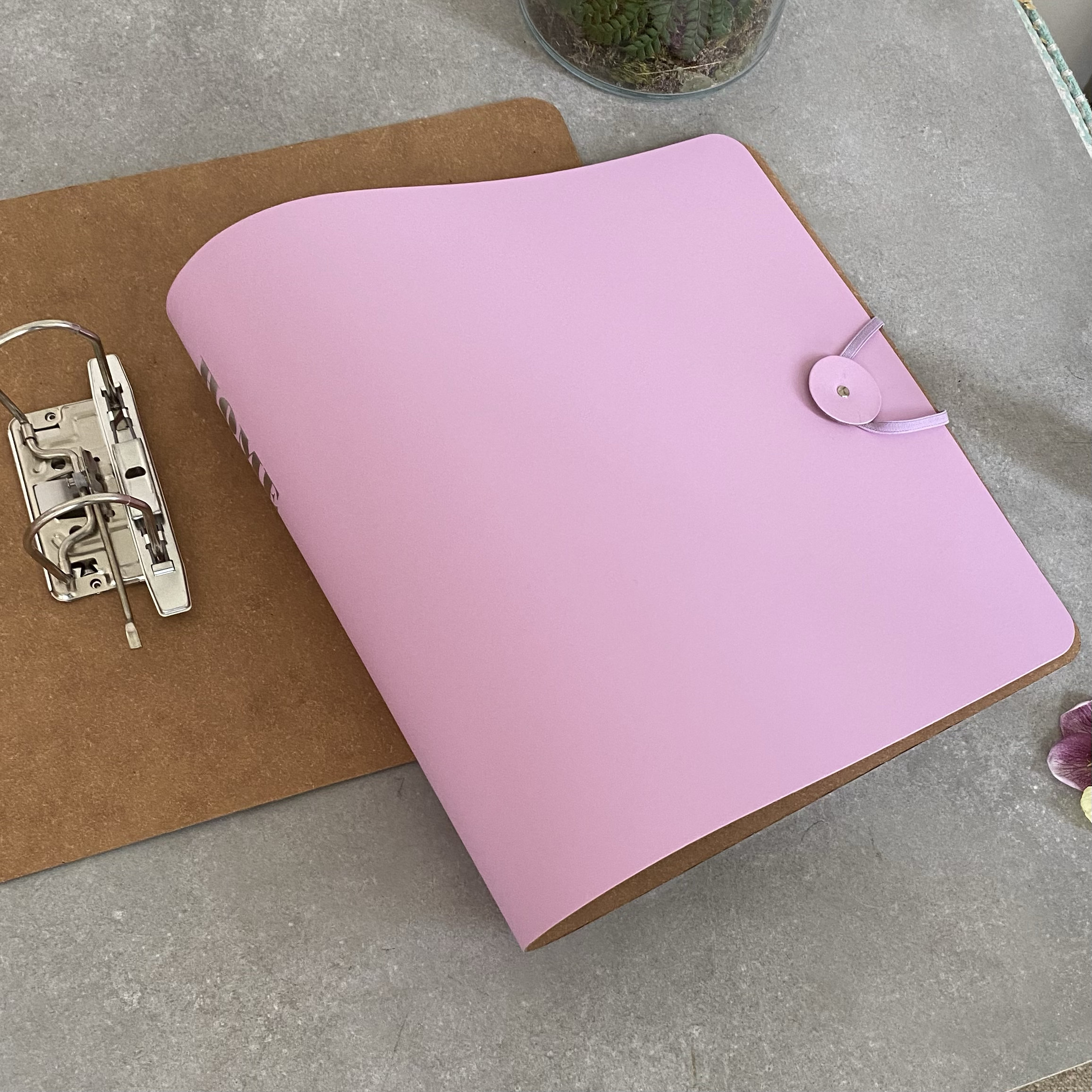 Bespoke File Binder Lever Arch in 25 Colours - Recycled Leather! A4/US ...