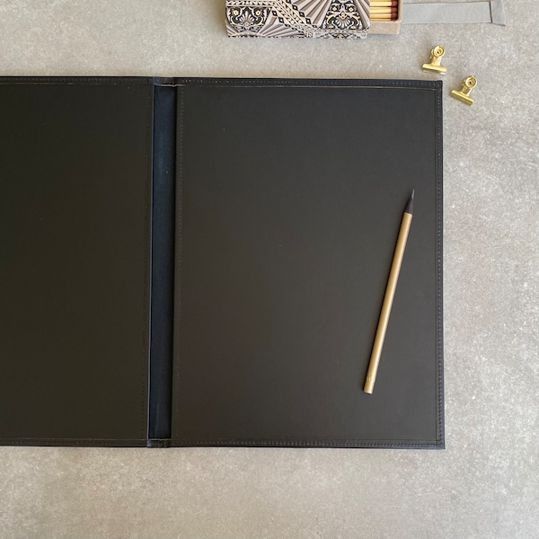 Leather Presentation Folder - Etsy