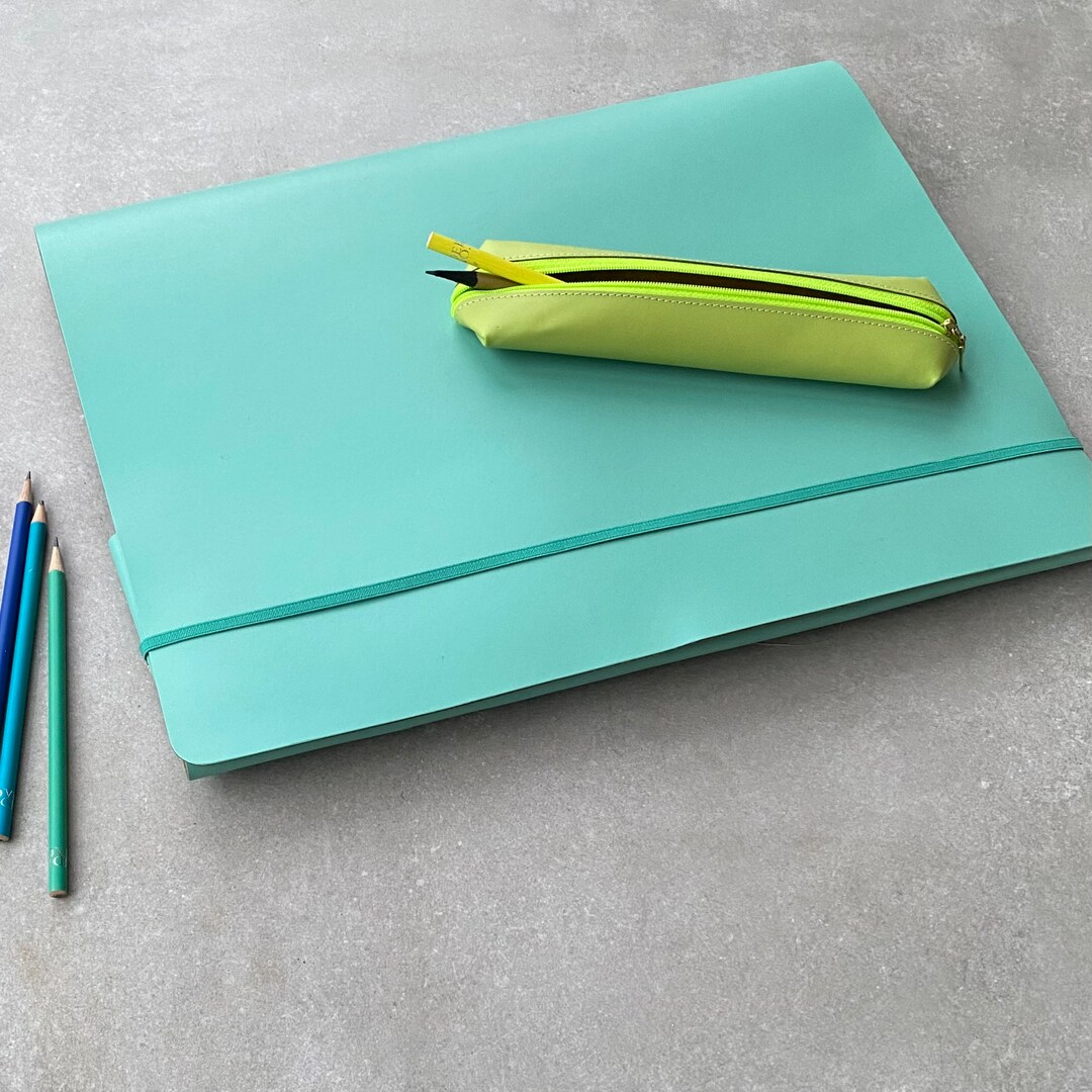 Artist's A3 Recycled Leather Portfolio - Etsy