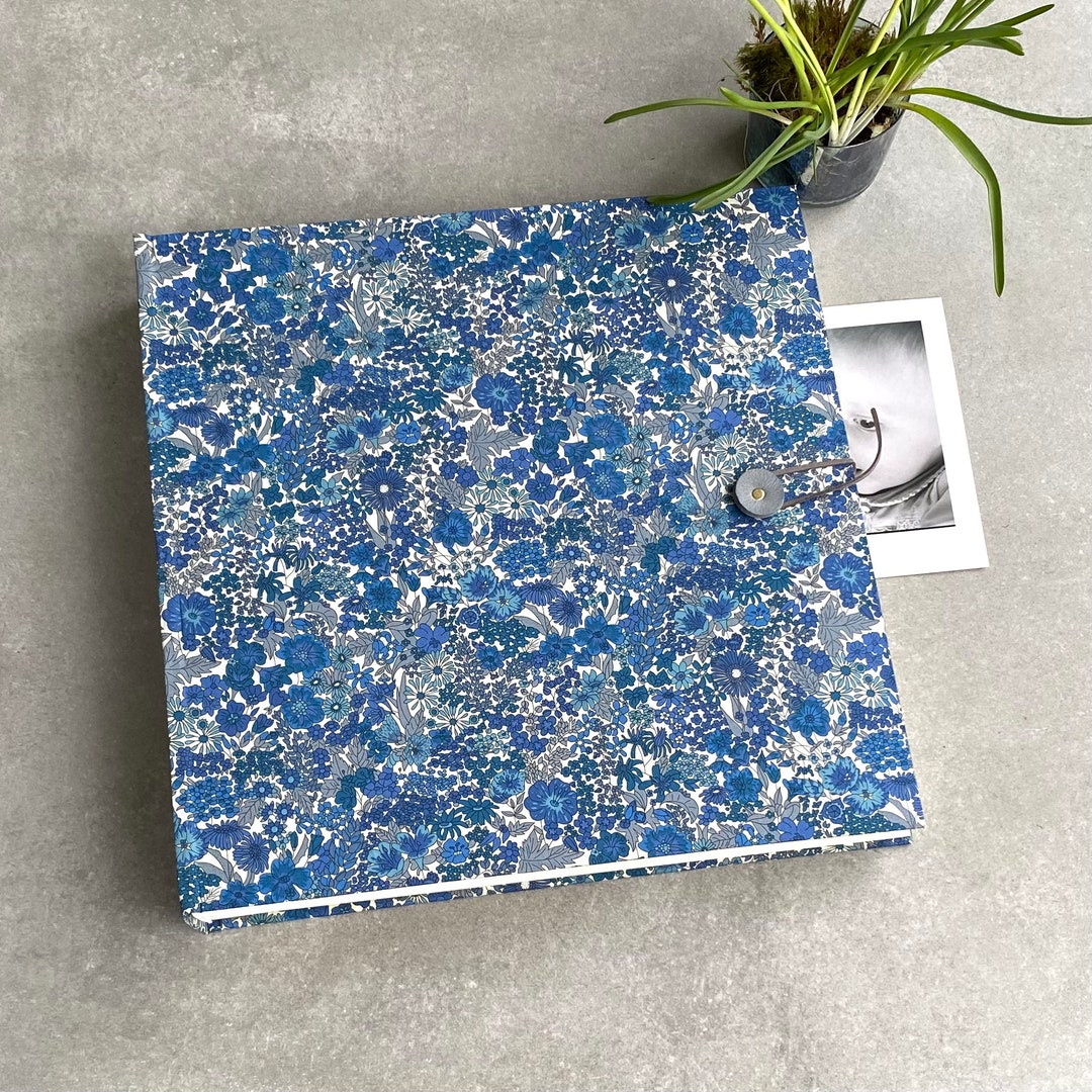 Liberty Fabric Photo Album Hardback Handmade Keepsake, Jumbo in Size ...