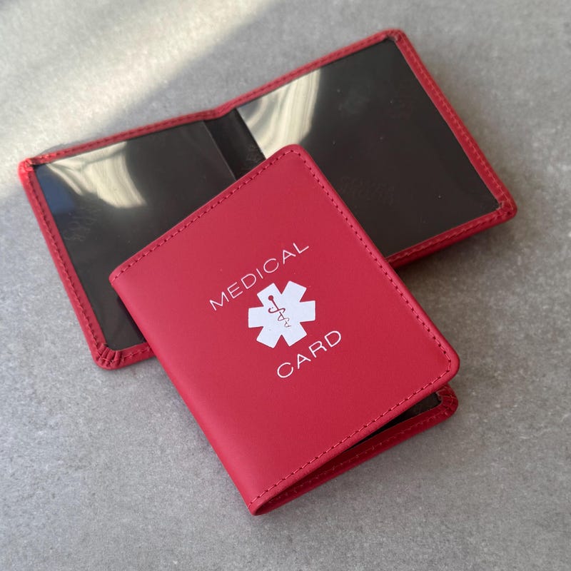 Medical Cards Holder - Etsy UK