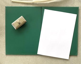 Leather Presentation Folder - Etsy UK