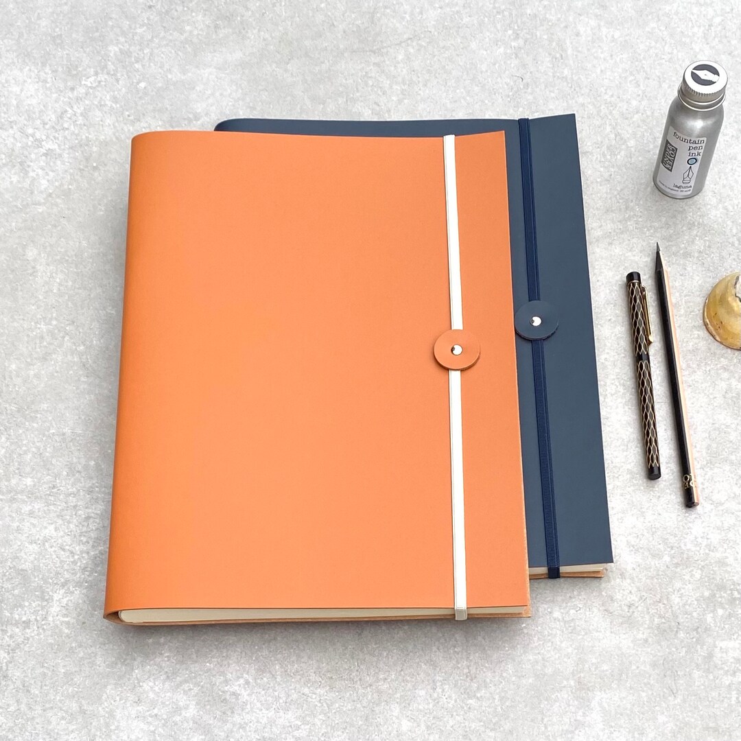 A4 Notebook: Crafted From Recycled Leather, Your Eco-friendly Journal ...