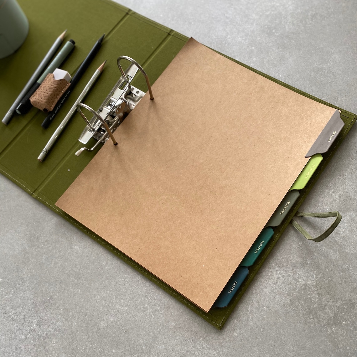 Cloth Bound Lever Arch File Binder - Etsy UK