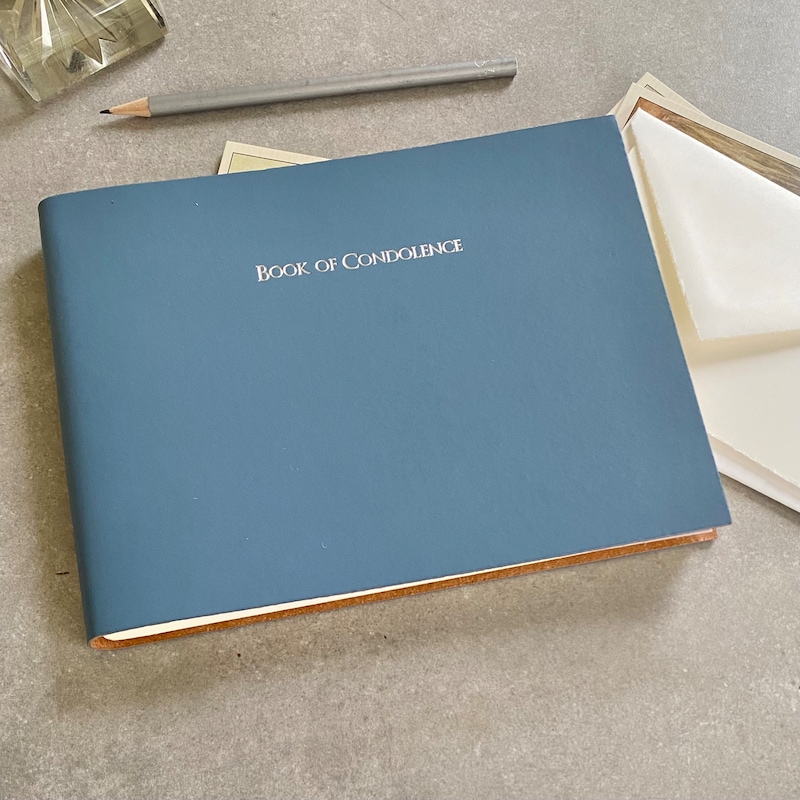 Condolence Book - Etsy