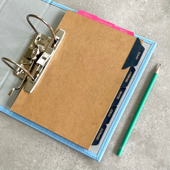 Binder Dividers Diy