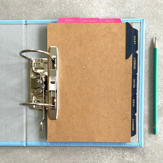 Diy Binder Dividers
