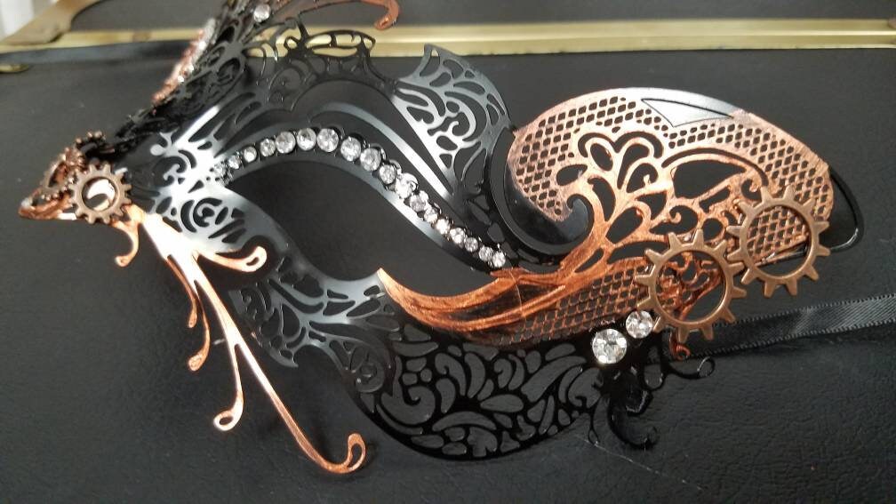 Steampunk Cat Mask Made to Order Clockwork Fox Mechanical | Etsy