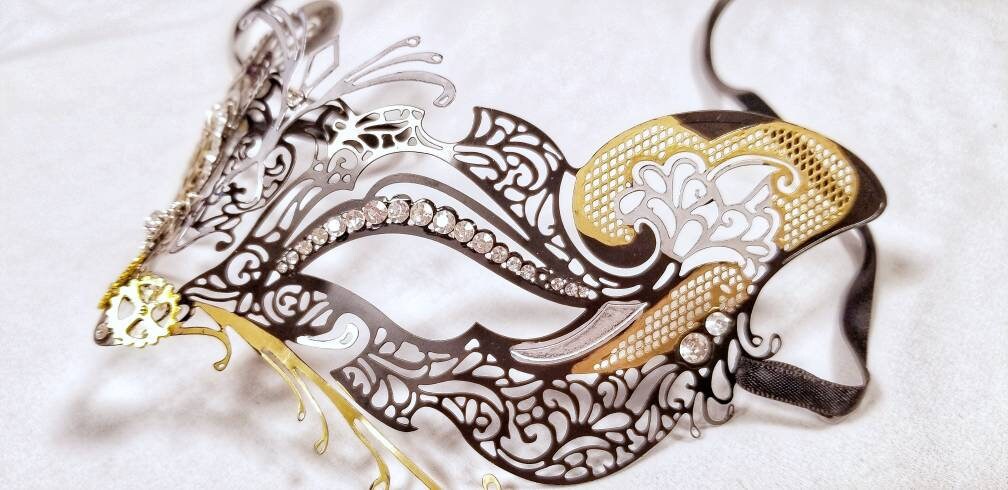 Steampunk Cat Mask Made to Order Clockwork Fox Mechanical | Etsy