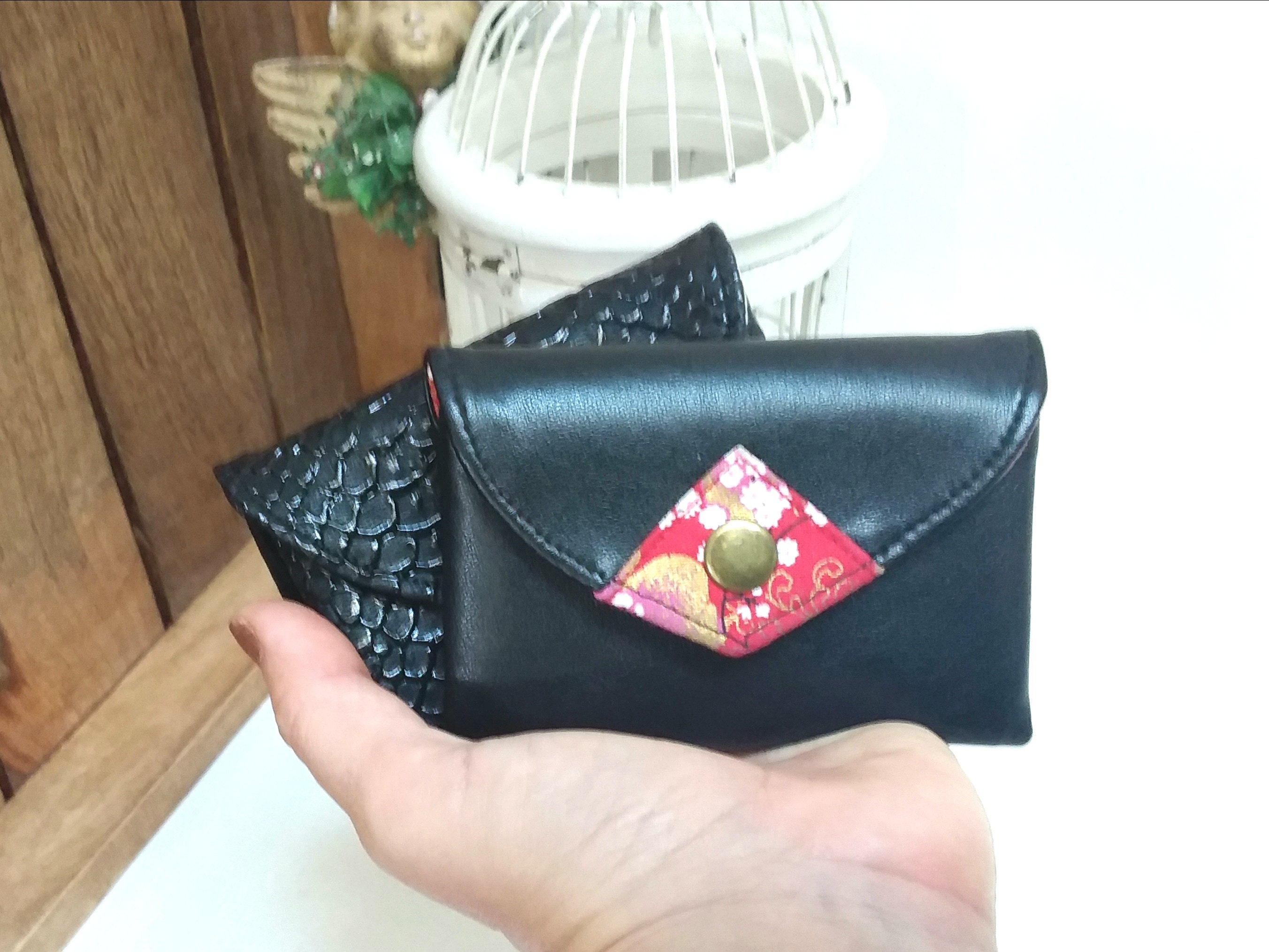 Origami Wallet With Coin Pocket