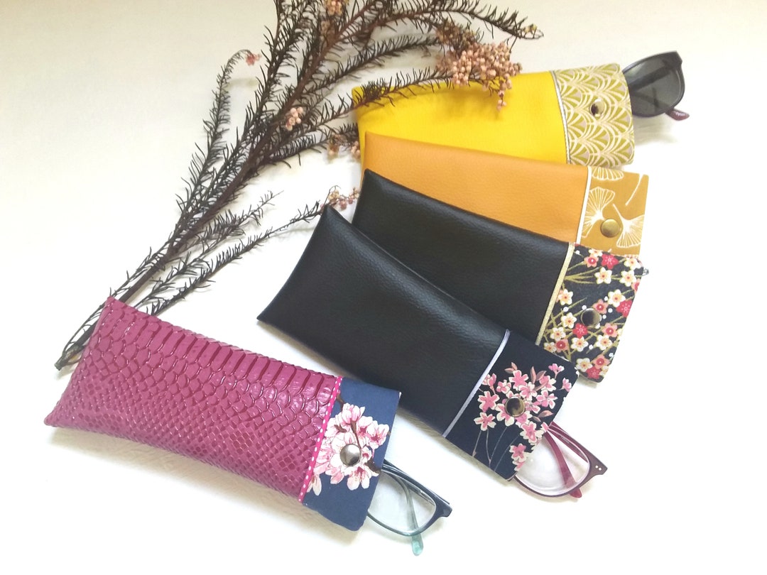 Choose Your Semi-rigid Glasses Case in Lined and Padded Imitation ...