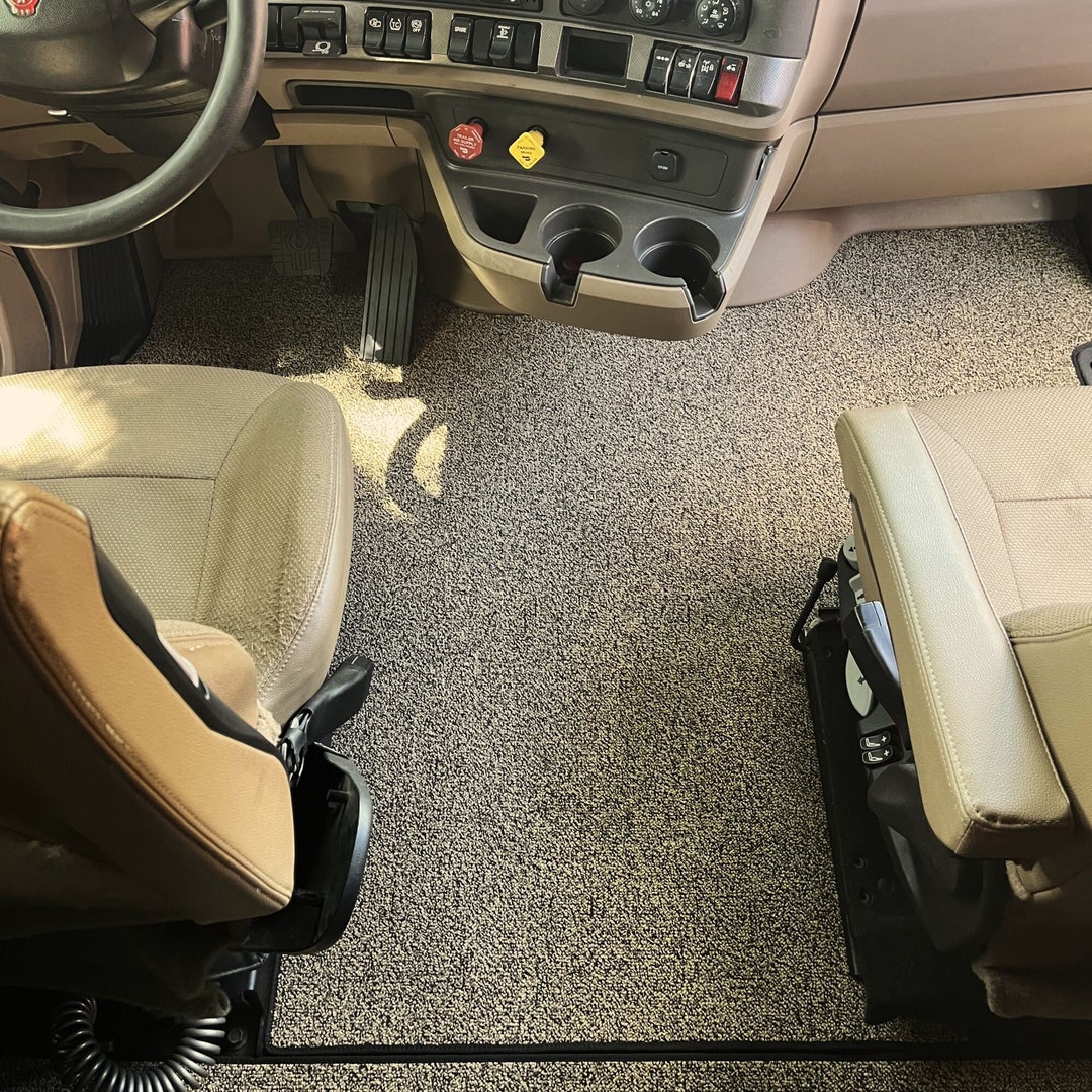 Closeout Kenworth T680/W990/T880, Soft Nylon, Carpet Floor Mats ...