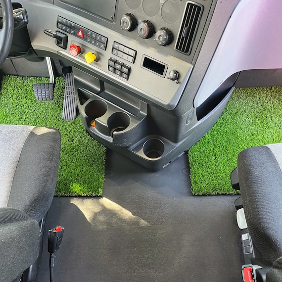 Freightliner Cascadia 126 2018 2025 Years Artificial Grass Floor Mats Under Feet Area Only Turf Mats Pls Read Description. LIMITED Etsy