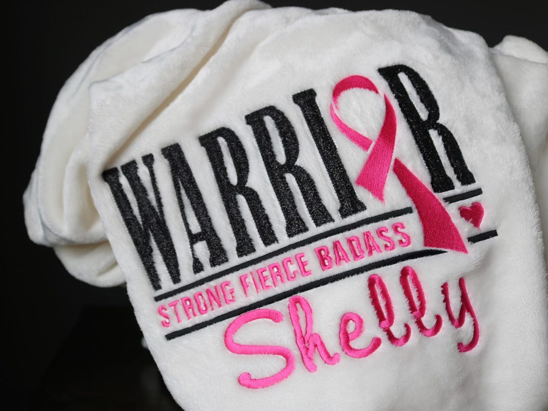 SOFTEST Cancer Warrior Blanket - Gift for Cancer Patient Through Chemo ...