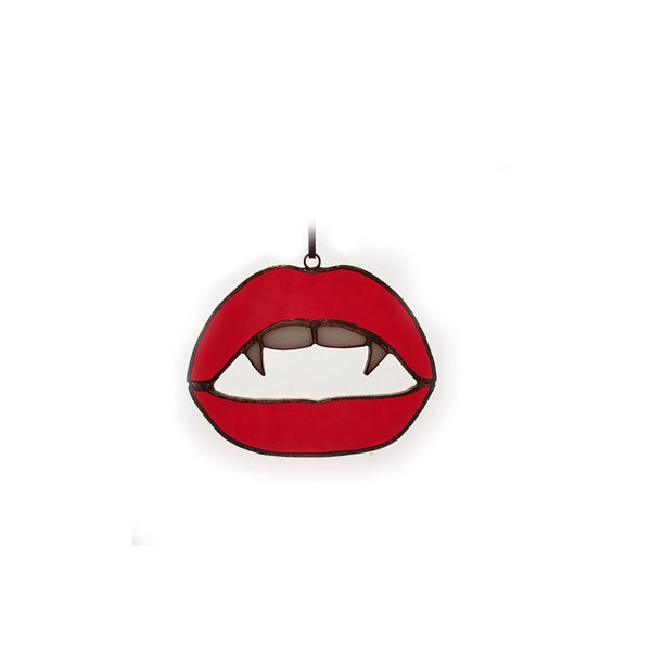 Lips Stained Glass Pattern - Etsy