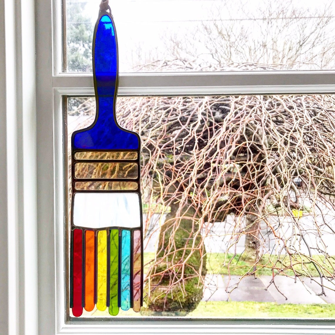 Rainbow Paint Brush - Etsy