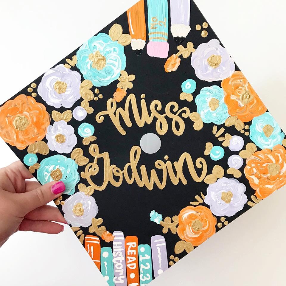 Graduation Cap Custom Graduation Cap Personalized Grad Cap - Etsy México
