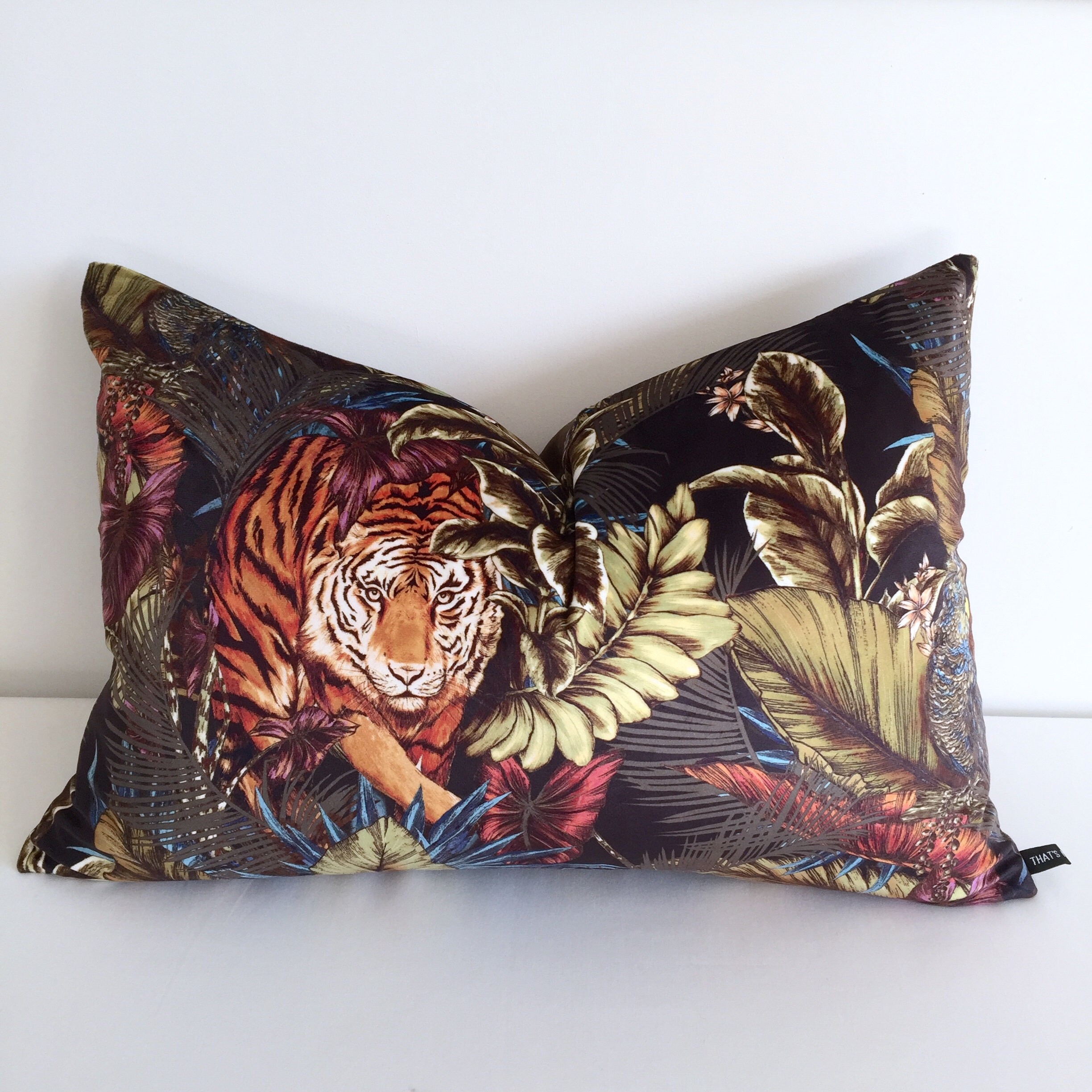 Tiger Cushion/luxury Exotic Cushion/tiger Print - Etsy UK