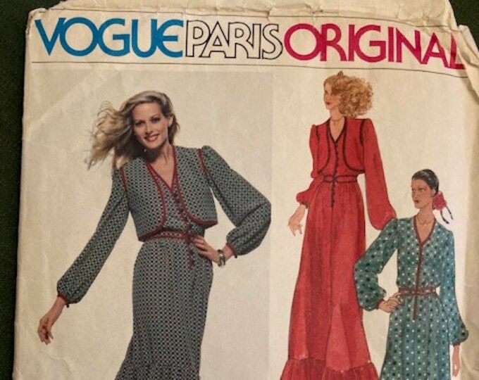 1979 Vogue 1804 - UNCUT Givenchy Design, Size 12/34" Bust - Etsy