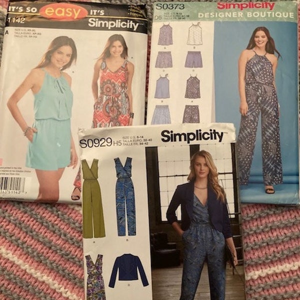 Simplicity Jumpsuit Patterns - Etsy