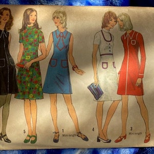 Classic Early 1970s Simplicity Patterns - Modern Size 14 - Etsy