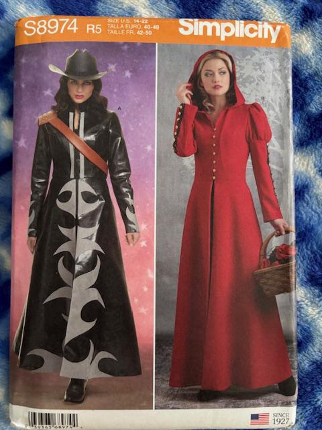 UNCUT Simplicity 8866, 8974 - Cosplay, Fantasy Patterns, Sizes 6-22 - Etsy