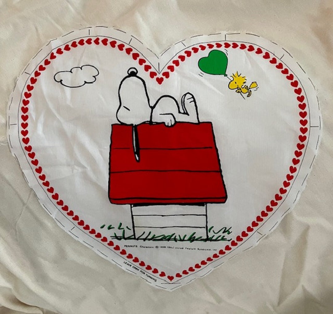 Peanuts Sew & Stuff Fabric Panels - Pillows, Quilting - Etsy