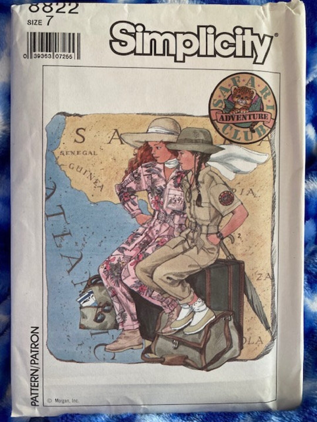 UNCUT 1988 Simplicity 8822 - Safari Adventure Club, Size 7 - Etsy