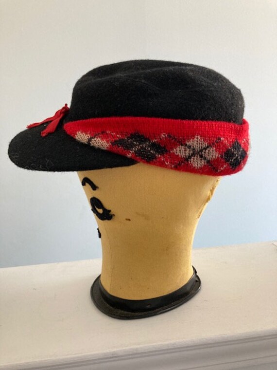 1950s Ladies Winter Sports Cap - Gem