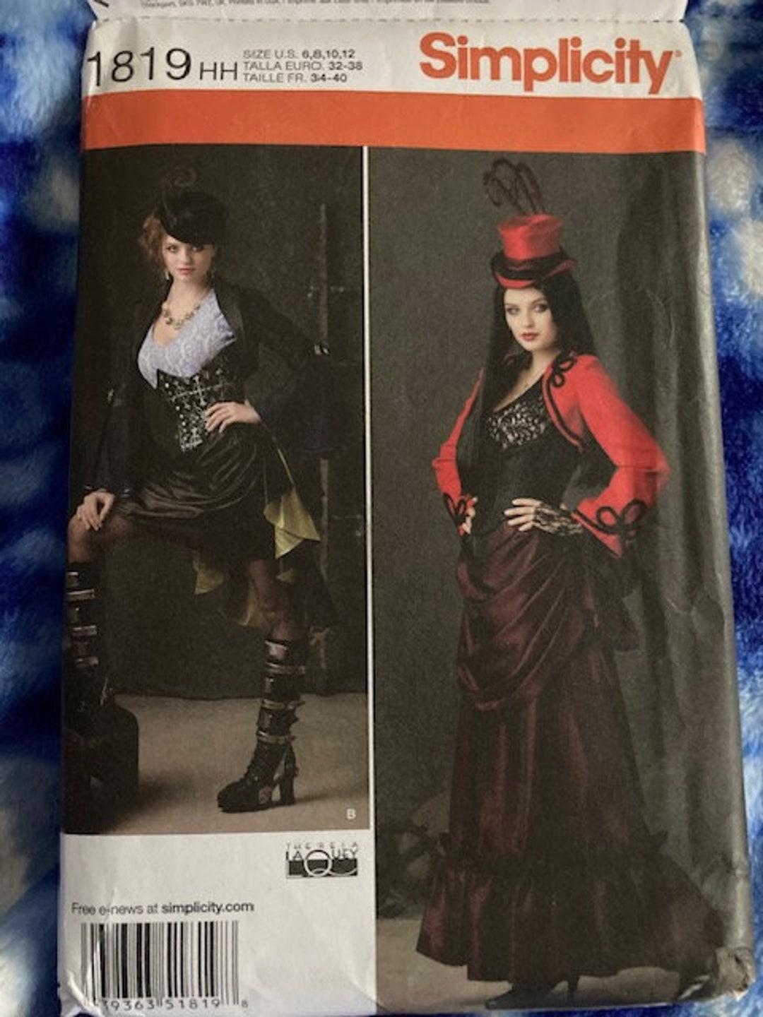 UNCUT Simplicity Steampunk Patterns Sizes 6-22 - Etsy