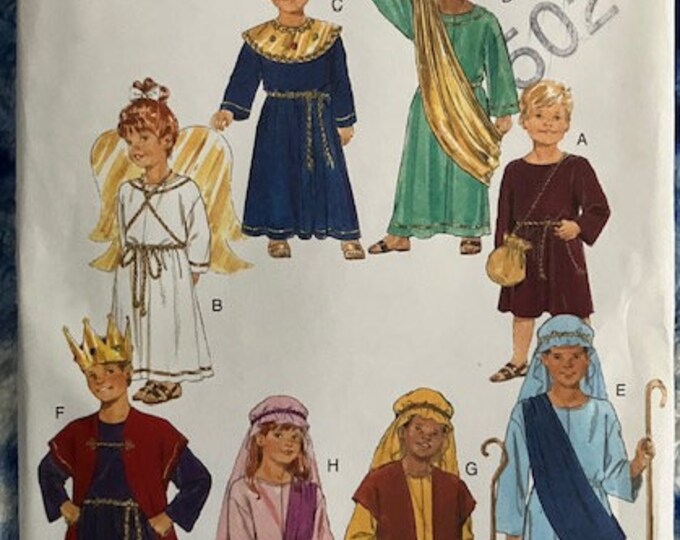 UNCUT Simplicity 4797, Butterick 6505 Nativity Costumes for the Kiddos ...