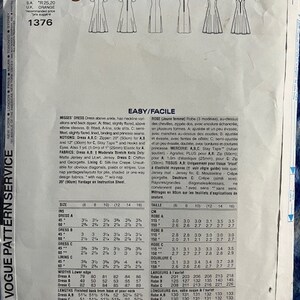 UNCUT 80-90s Vogue Designer Patterns - Anne Klein, Calvin Klein, Platt ...