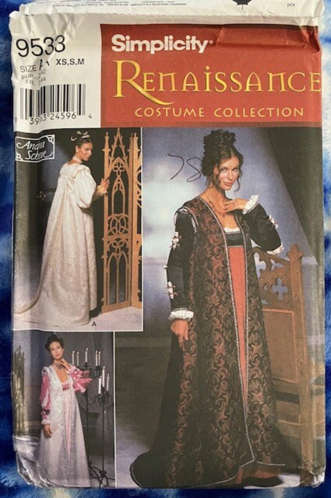 UNCUT Simplicity Renaissance Costume Collection Patterns, 9533 and 9832 ...