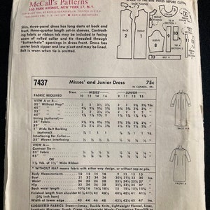1960s Dress Patterns - Sizes 10-12, Factory Folded - Etsy
