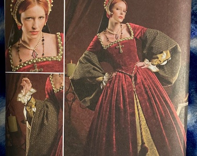 UNCUT Simplicity 2589 Renaissance Gowns, Sizes 6 to 24 - Etsy
