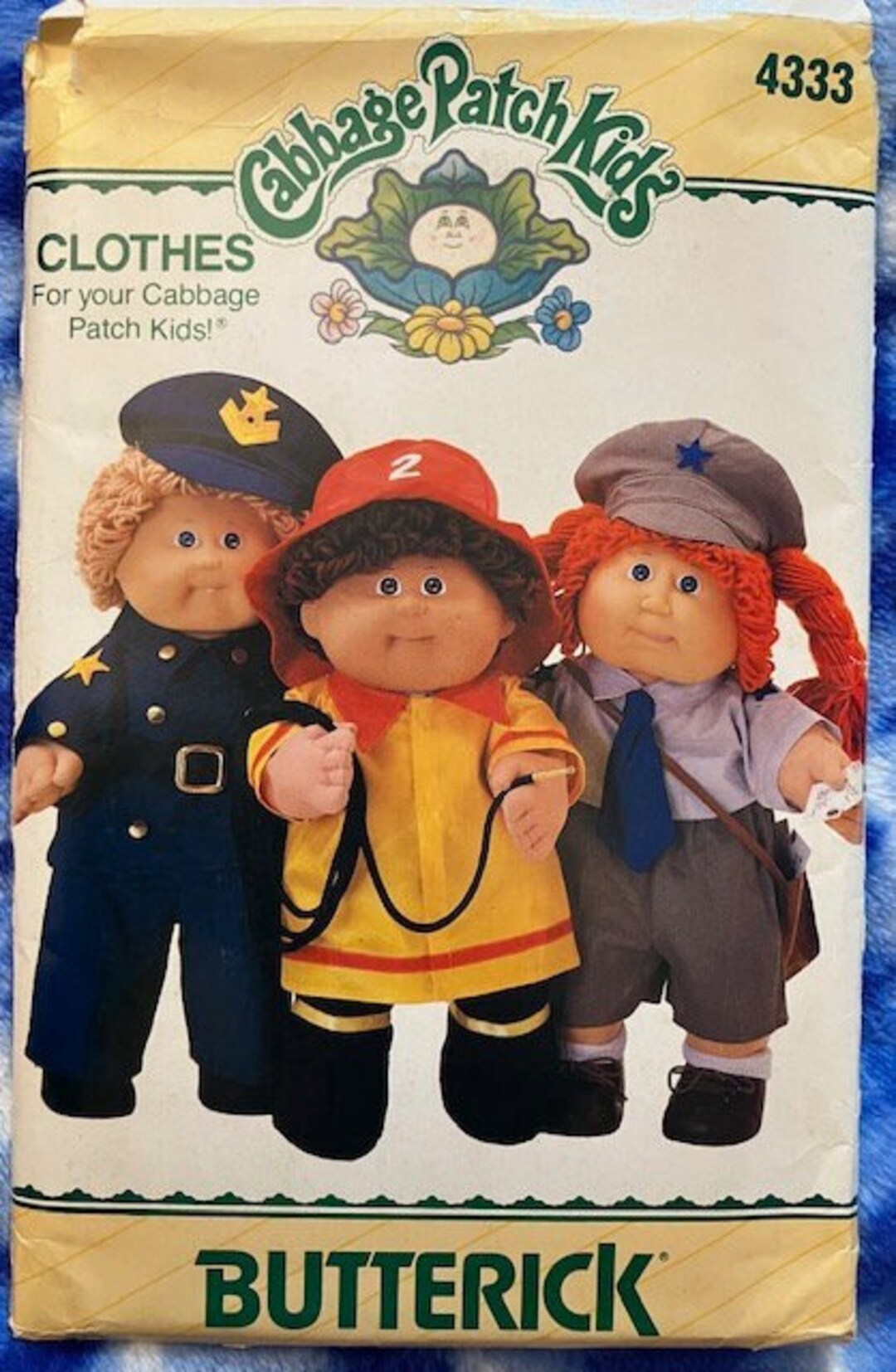 UNCUT 1980s Butterick Cabbage Patch Kids Patterns - Etsy