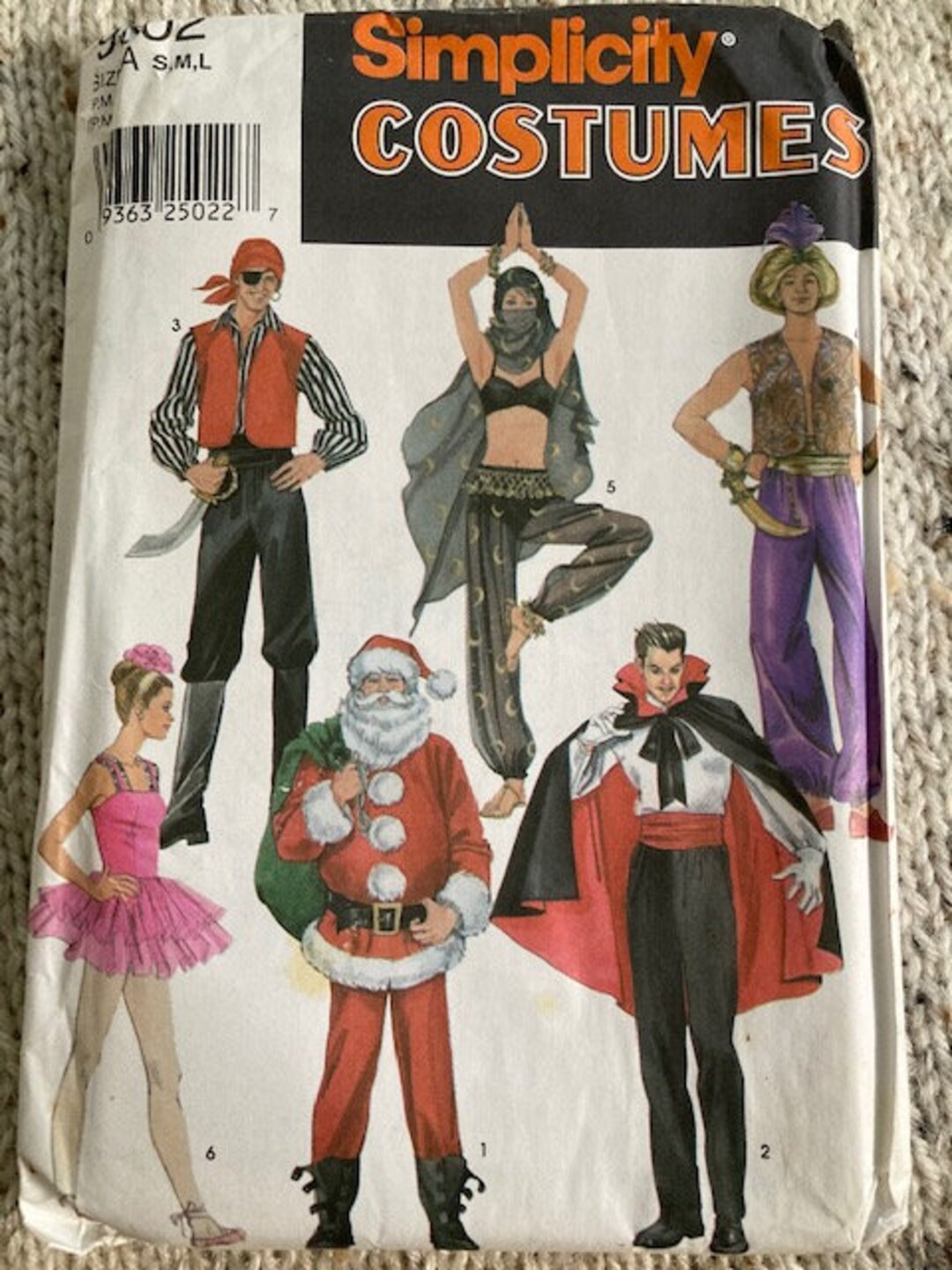 Simplicity 9802 Adult Costumes - Etsy