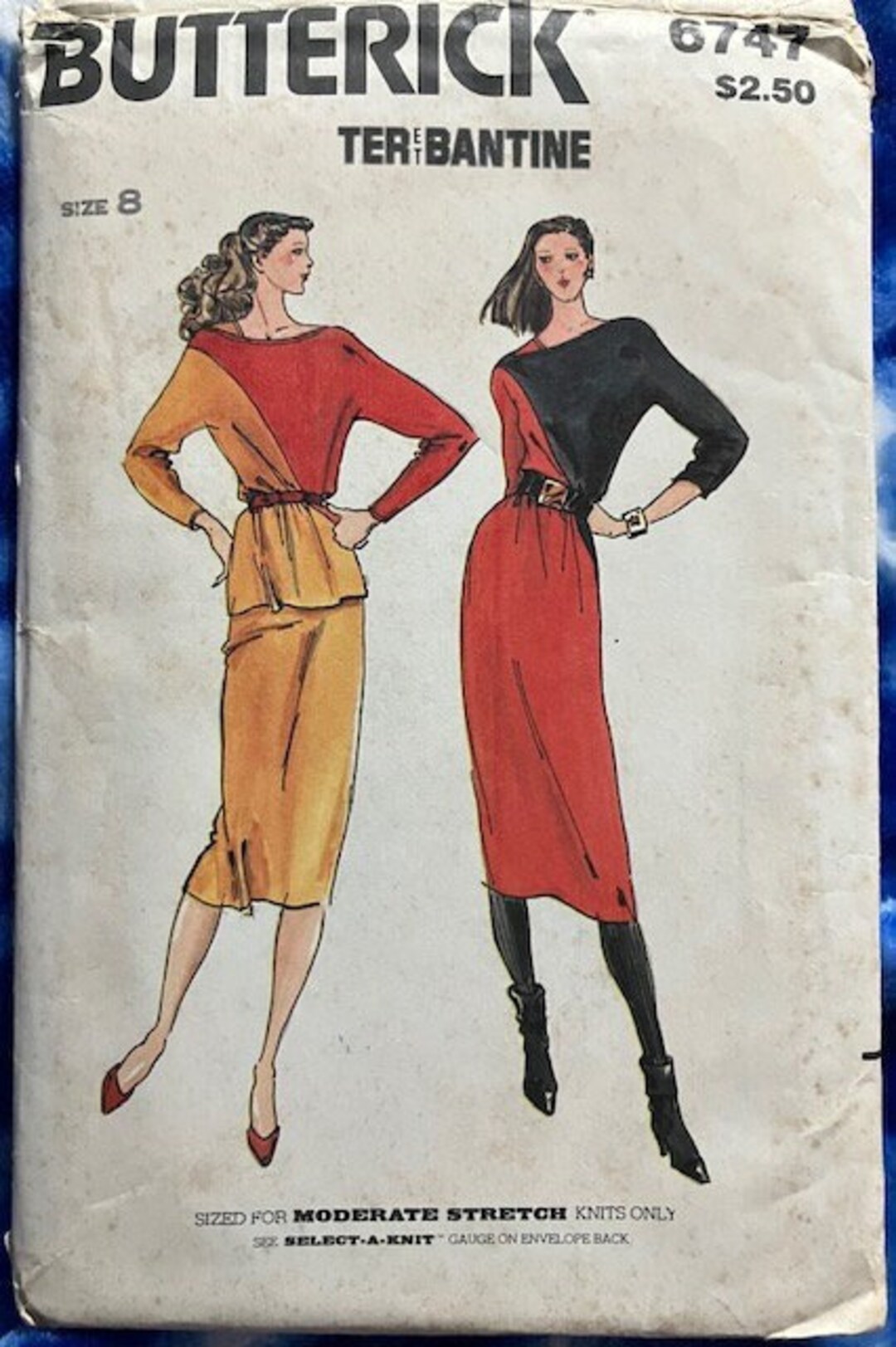 UNCUT 1970s Butterick 6747 Size 8 or 31.5 Bust - Etsy