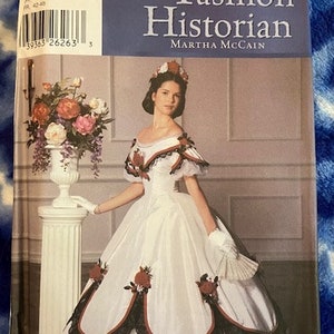 UNCUT Simplicity fashion Historian Civil War Era Patterns, Sizes 6-12 ...