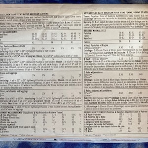 UNCUT Simplicity 5446 and 5448 - Native America Dress, for Kids and Adults - Etsy